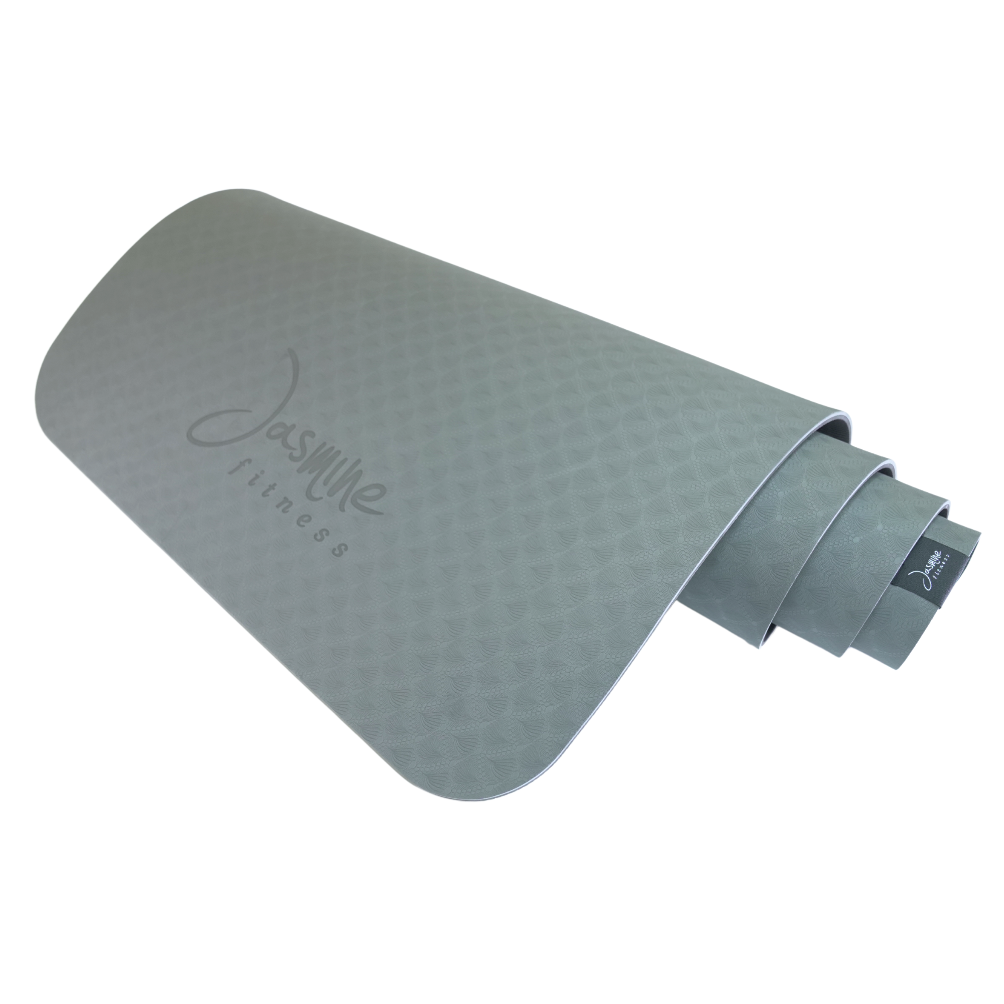Jasmine Fitness Yoga Mat 6mm - Grey – The Treadmill Factory