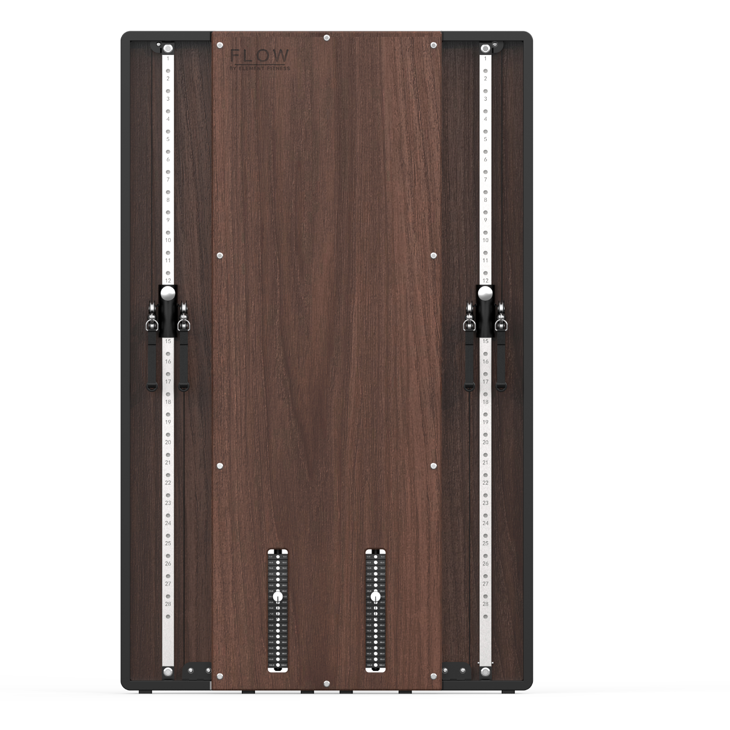 Flow 6 Walnut - Wall Mounted Functional Trainer – The Treadmill Factory
