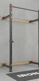 IRONAX WALL MOUNTED XPF FOLDING RACK – The Treadmill Factory