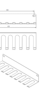 XM WALL MOUNTED MULTI-PURPOSE STORAGE RACK – The Treadmill Factory